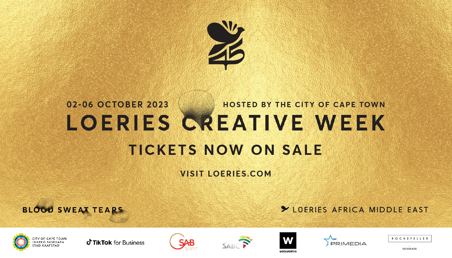 Loeries Creative Week tickets are now on sale! | The Loeries