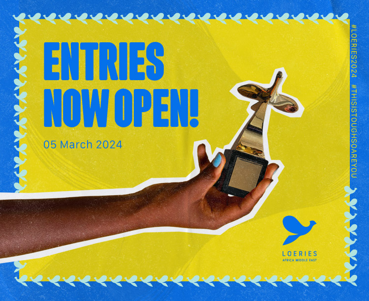 The Loeries 2024 is now open for entries. | The Loeries